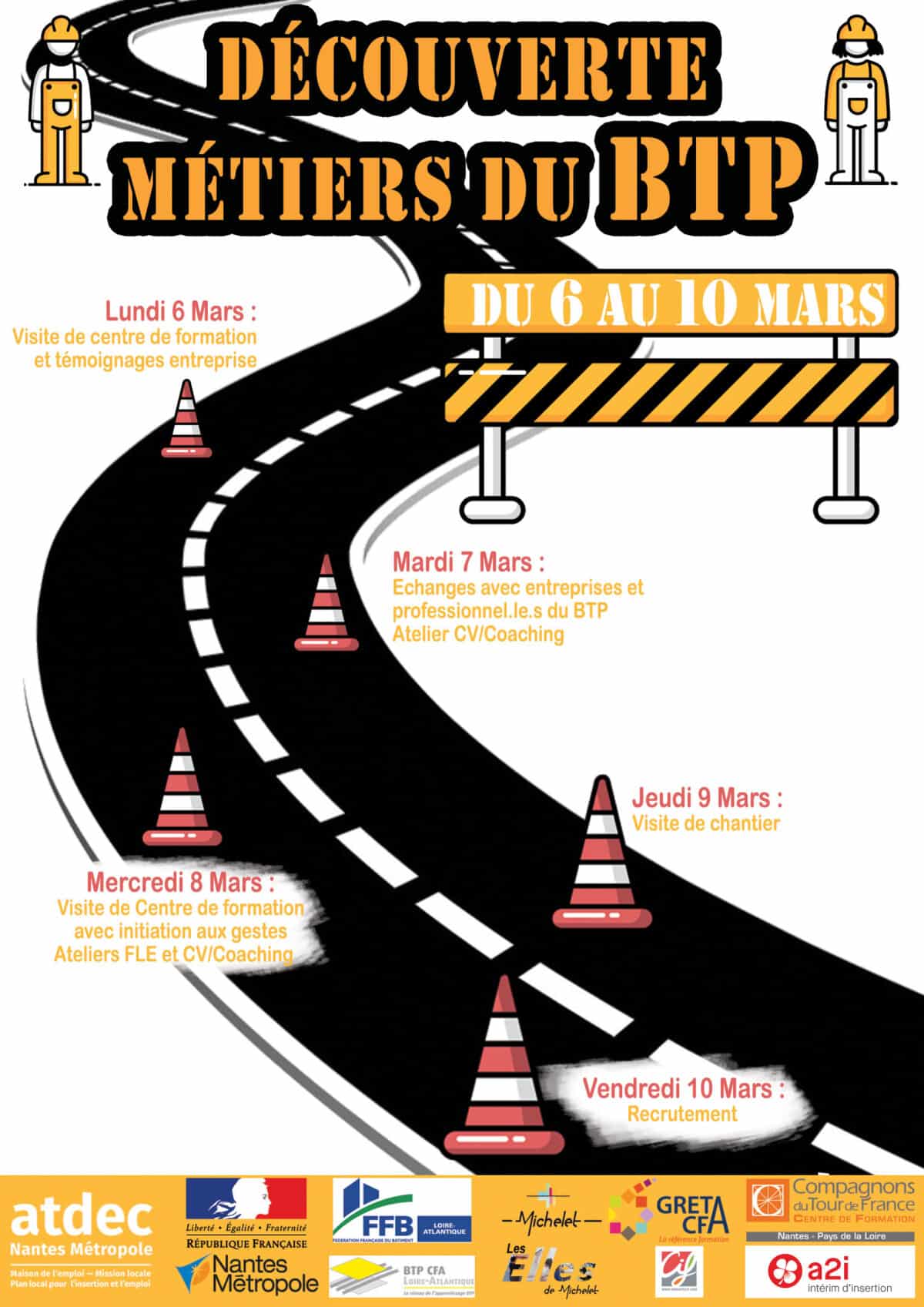 Découverte - Métiers du Bâtiments et travaux publics - Atdec Nantes ...